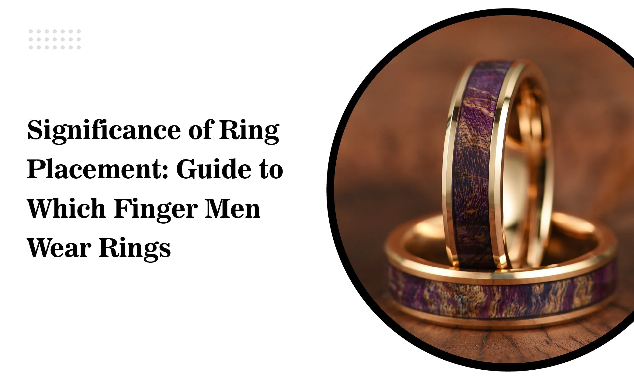 Ring Placement Guide for Men: Significance & Traditions