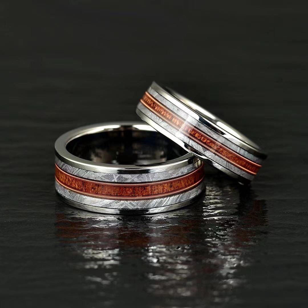 Meteorite Rings - Unique, Durable, Rare | Rings by Pristine